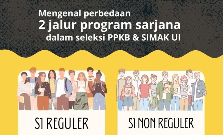 Perbedaan SIMAK UI S1 Reguler dan Non Reguler - UTBKCAK